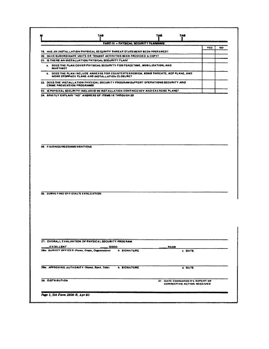Physical Security Report Template